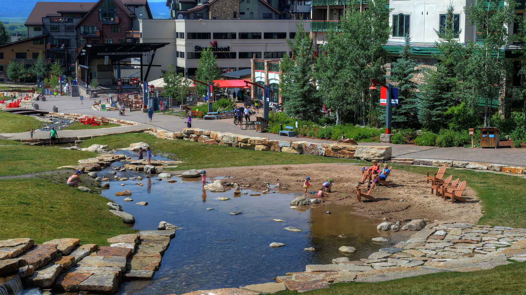 Summer in Steamboat Springs Colorado